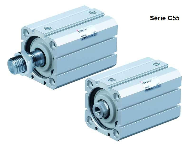 C55B32-40 CILINDRO PNEUMATICO COMPACTO - SERIE C55